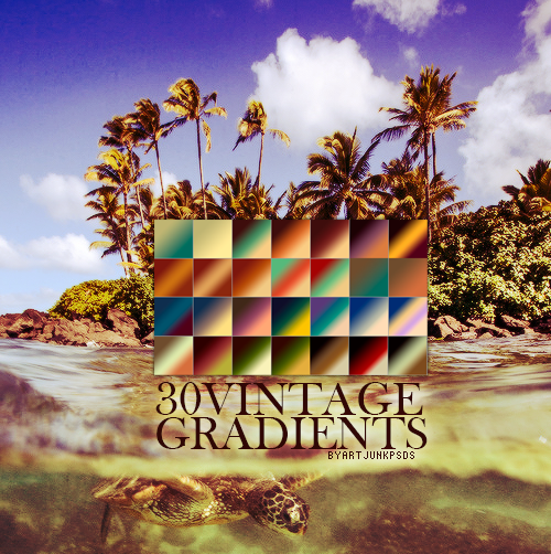 Pack05 Vintage Gradients by art-psds-junk on DeviantArt