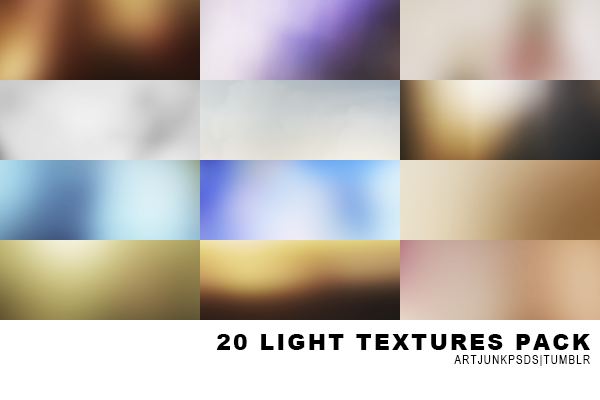 20 light texture pack by artjunkpsds by art-psds-junk on DeviantArt