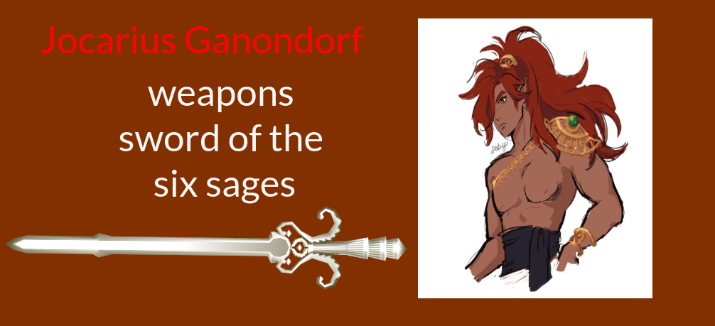 Jocarius Ganondorf Weapons Sword of the Six Sages by JocariusGanondorf ...