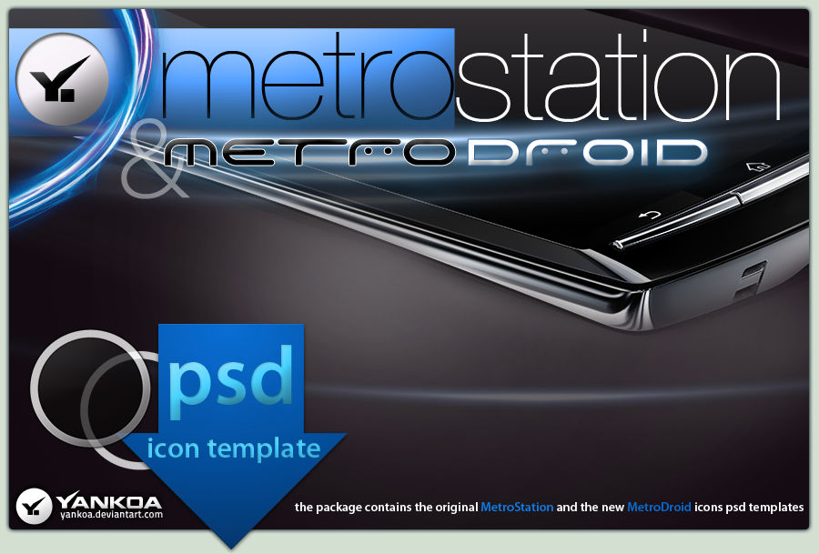 Metro icons template by yankoa on DeviantArt
