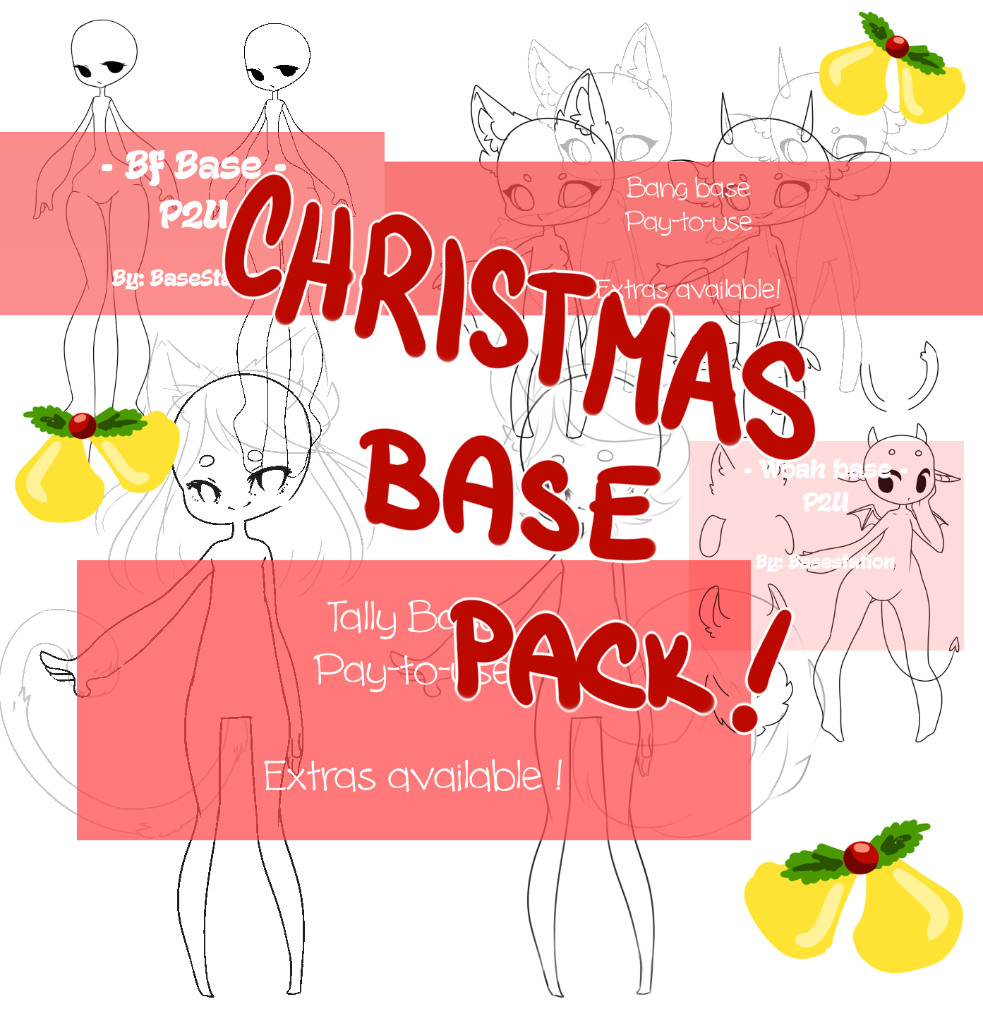 { Happy Holidays Base Pack : unavailable } by BaseStation on DeviantArt
