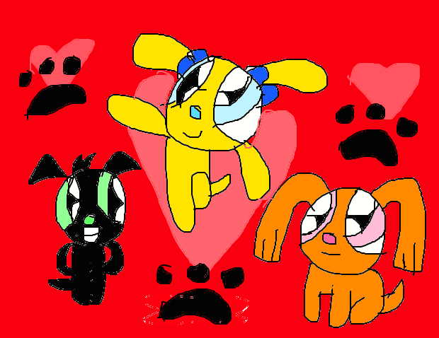 the powerpuff pups by Kailua-KonaRANGE9205 on DeviantArt