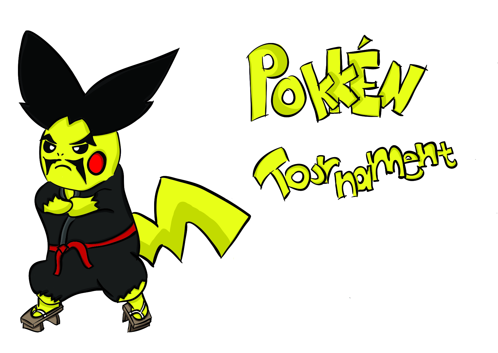 Pikachu - POKKEN Tournament (Heihachi Costume) by Zettroid on DeviantArt