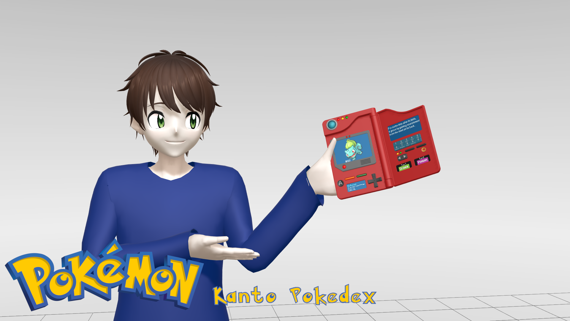 [MMD Pokemon] Kanto Pokedex DL by JurassicSteamRacer13 on DeviantArt