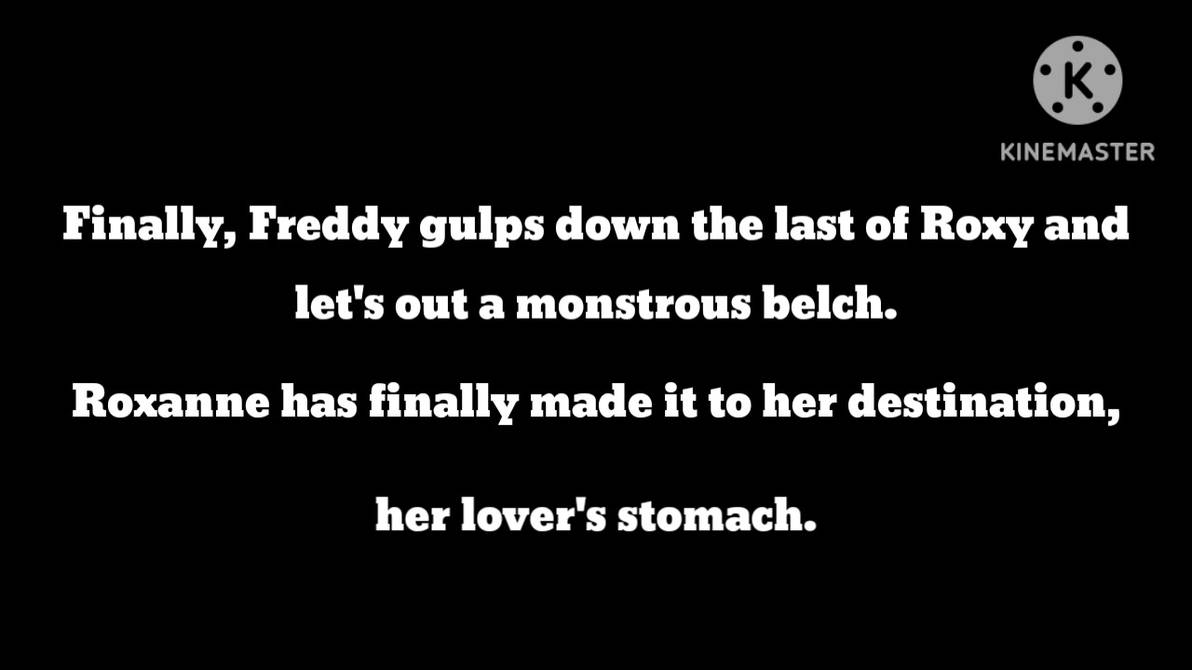 Glamrock Freddy x Roxanne vore audio by RieceTheWolf106 on DeviantArt