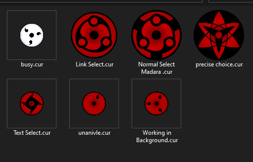 Sharingan Cursors ByRelaxdss by sananeolm12 on DeviantArt