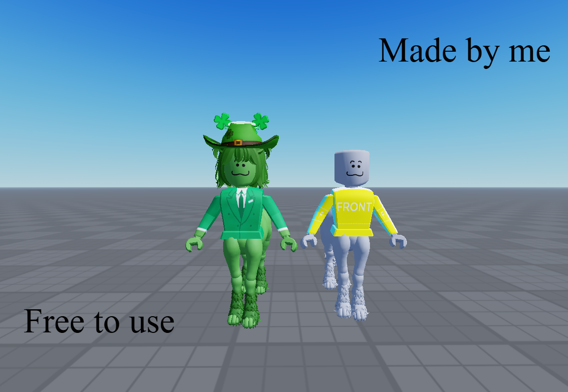 Roblox Centaur Base and Character Dummy Model by KidcoreOctavianewman ...