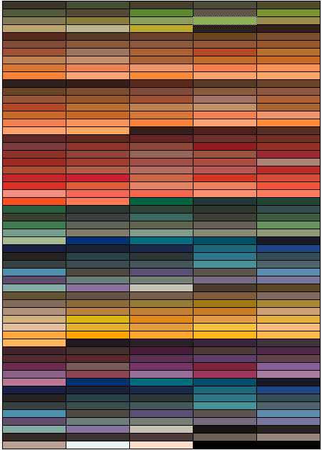 Traditional colors of Japan by TheEnd03 on DeviantArt
