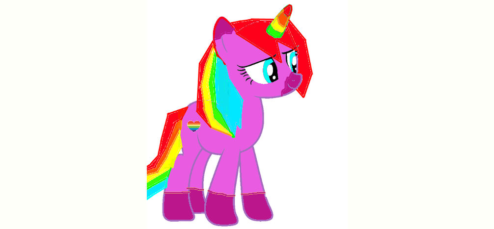 Rainbow Unicorn OC by trinitysparkle1 on DeviantArt