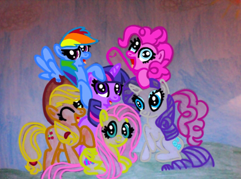 MLP:FIM Mane 6 Digital (WIP) by trinitysparkle1 on DeviantArt