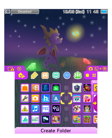 Spyro - Starry Sky 3DS theme by VoltDraX on DeviantArt