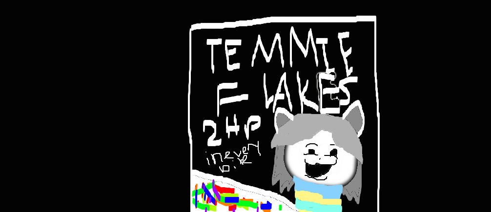 Temmie Flakes by Creepergirlboom1 on DeviantArt