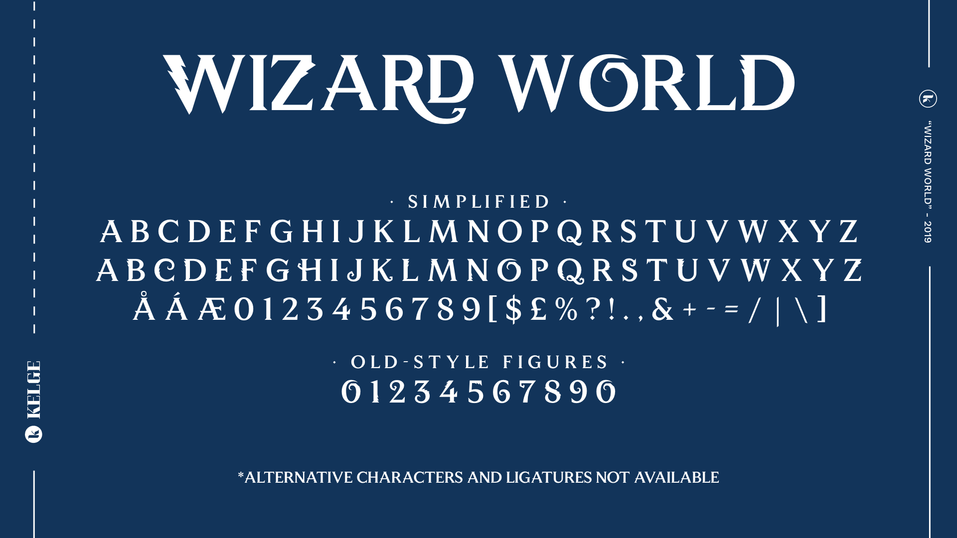 Wizard World Font by KELGE-Creative on DeviantArt