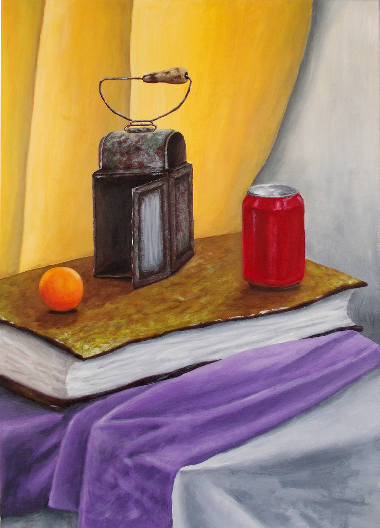 Still life with can by AranasWeb on DeviantArt