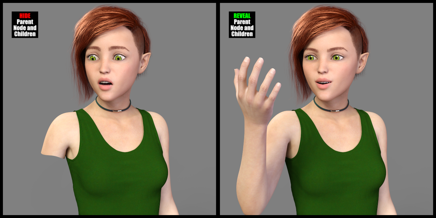 [DAZ SCRIPT] Hide/Reveal Parent Node and Children by CyonixGFX on DeviantArt