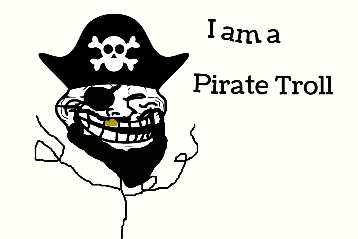 pirate Troll by Ask-Trollface on DeviantArt