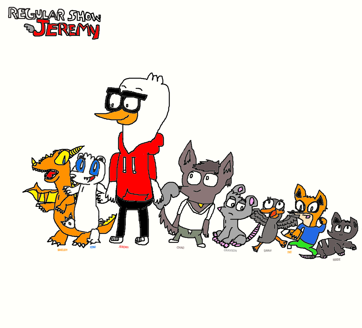 Jeremy characters updated cast by Jeremenchi on DeviantArt