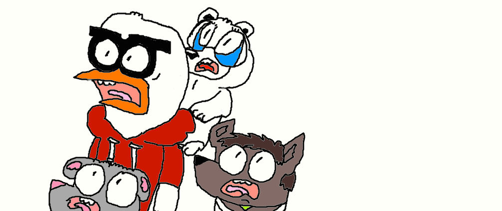 Jeremy, Ioni, Grayson and Chad screaming by Jeremenchi on DeviantArt