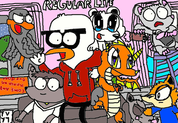 Regular Life poster Close Enough version test by Jeremenchi on DeviantArt