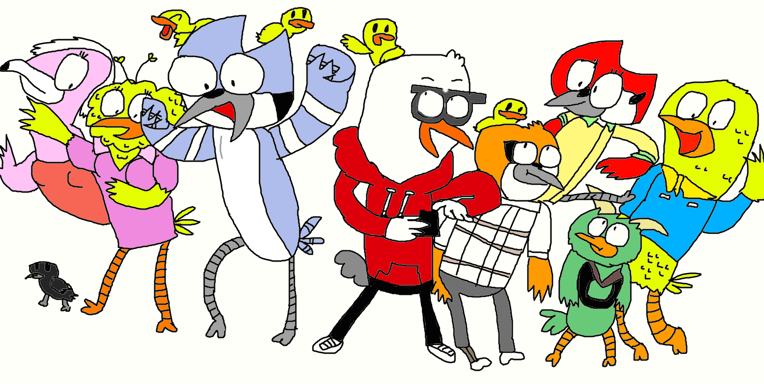 Regular Show bird power by Jeremenchi on DeviantArt