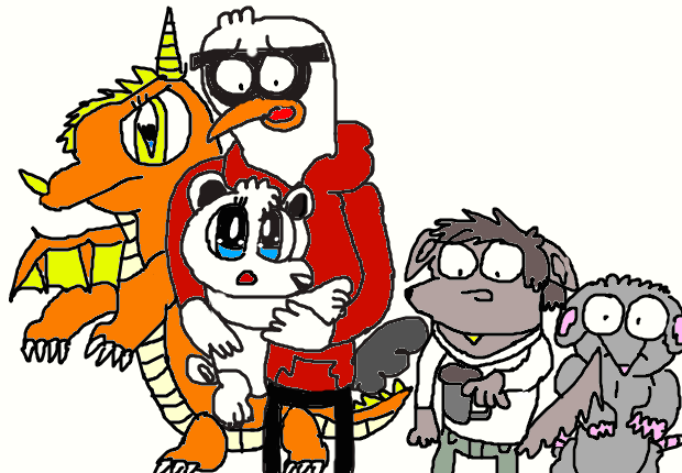 Regular Life with scared characters by Jeremenchi on DeviantArt