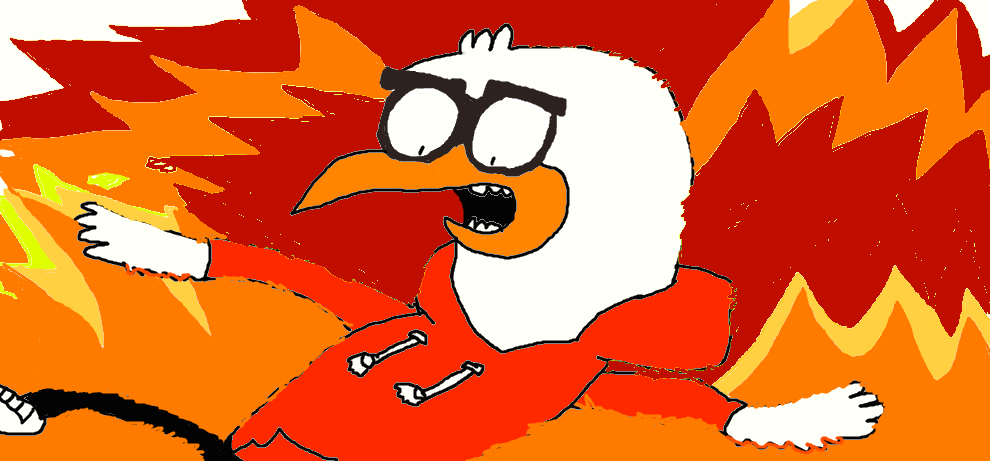 Jeremy falling in the fire by Jeremenchi on DeviantArt