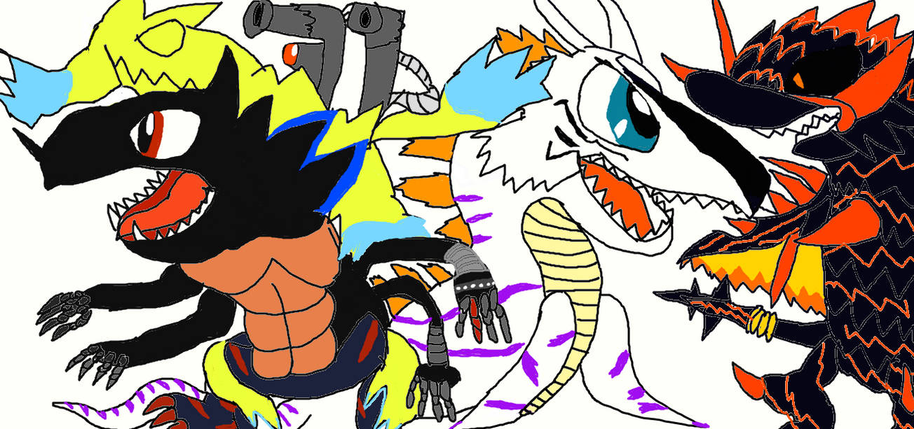 My Digimon Linkz team by Jeremenchi on DeviantArt
