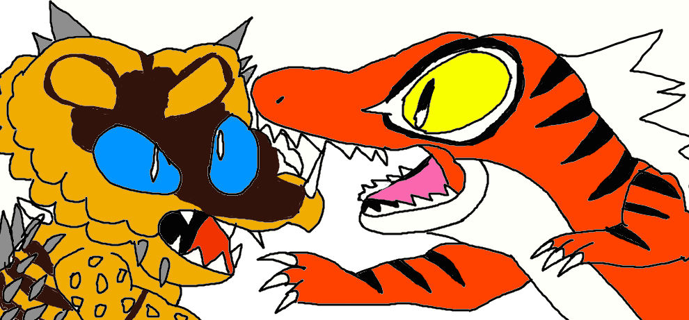 Primal Rage Armadon and Talon by Jeremenchi on DeviantArt