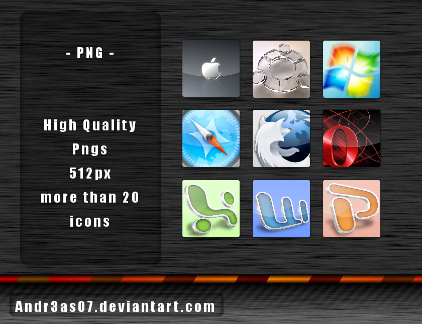 Andr3as07 - Rocket Dock Icons 512 by Andr3as07 on DeviantArt