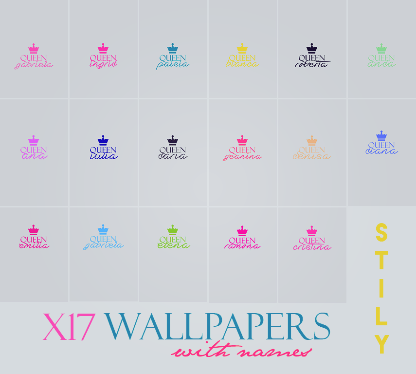 Wallpapers with names by StilyGraphicOFF on DeviantArt
