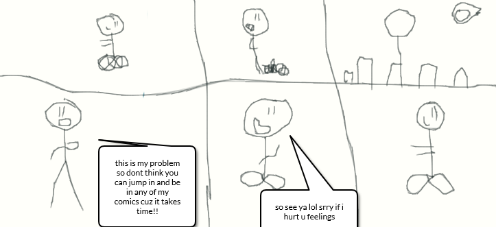 stickman comic part one:the falling ship by fuzzytempleboy on DeviantArt