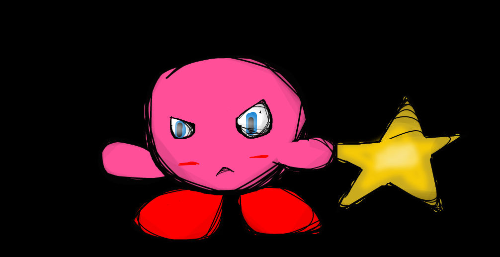 Kirby to the rescue by CrAzYcomic14 on DeviantArt