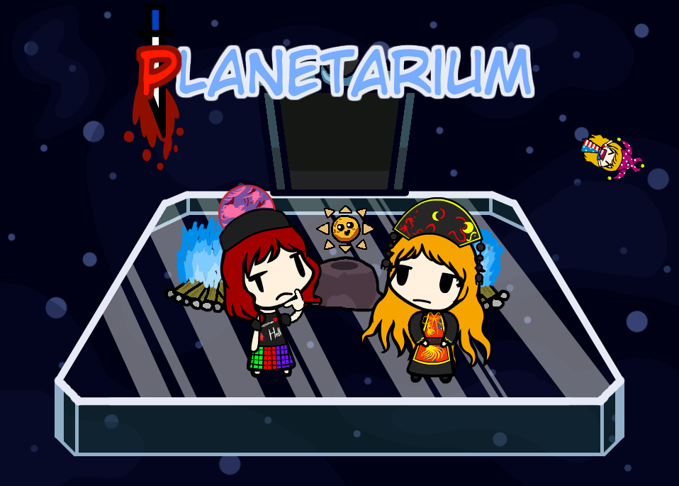 [Walfas Custom Background] Planetarium by BrianScarletYang on DeviantArt