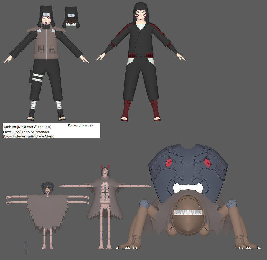 Kankuro Puppet Crow Kankuro NamuWiki