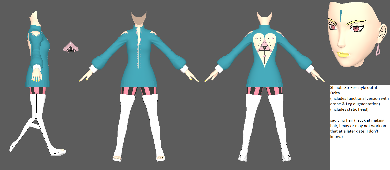 Custom Shinobi Striker Outfit - Delta by ChakraWarrior2012 on DeviantArt