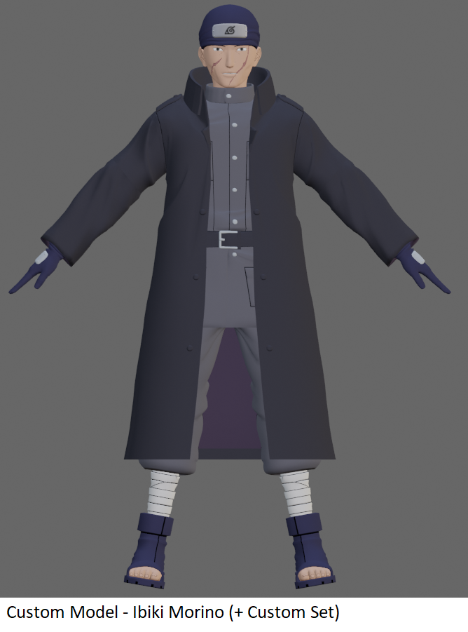 Custom Naruto Model - Ibiki Morino by ChakraWarrior2012 on DeviantArt