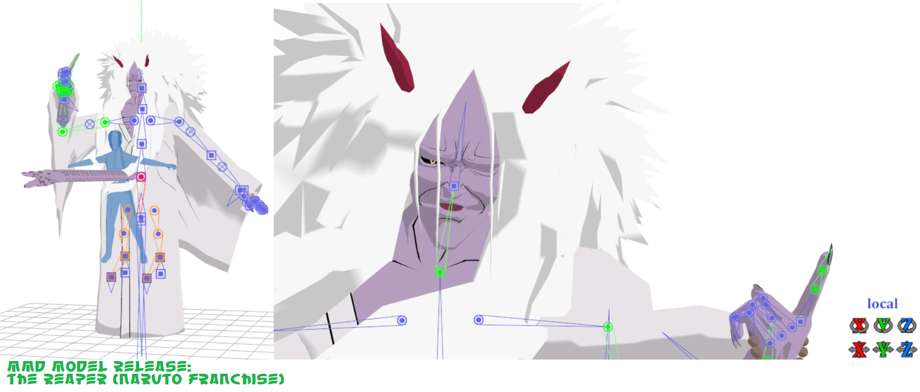 MMD RELEASE: THE REAPER (Naruto) by ChakraWarrior2012 on DeviantArt