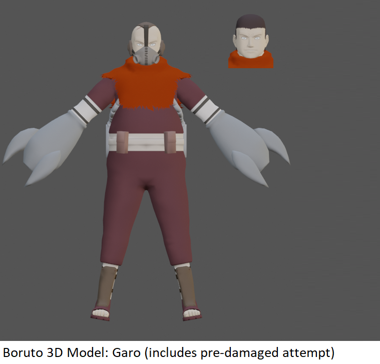 Boruto 3D Model - Garo by ChakraWarrior2012 on DeviantArt