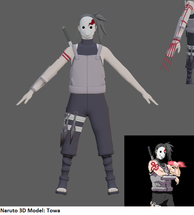 3D Models on Naruto-3D-Modelers - DeviantArt