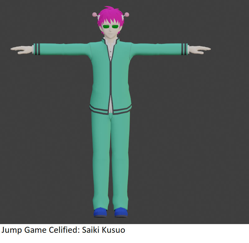 Jump Game Celified - Saiki Kusuo (J-Stars) by ChakraWarrior2012 on ...
