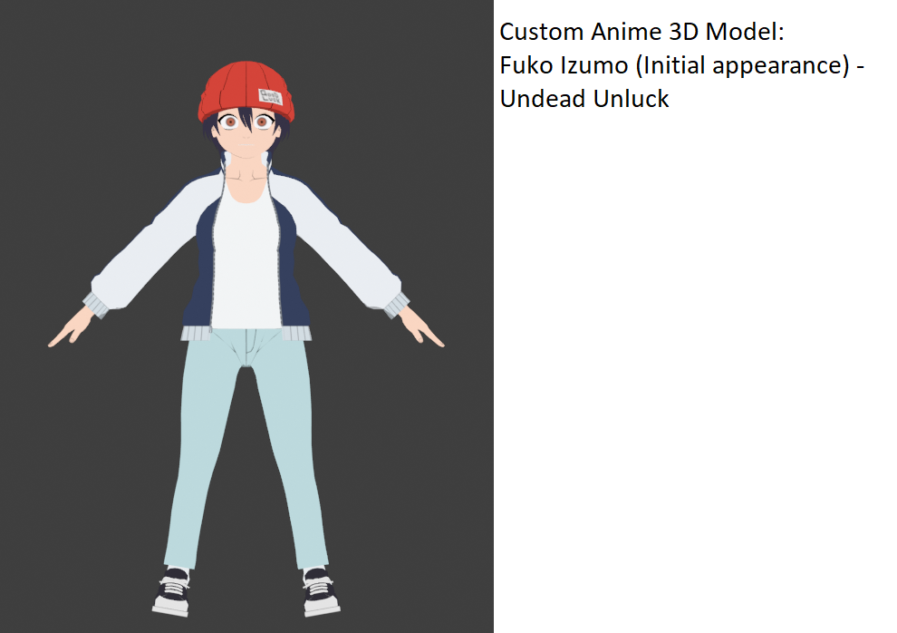 Custom Anime Model - Fuko Izumo by ChakraWarrior2012 on DeviantArt
