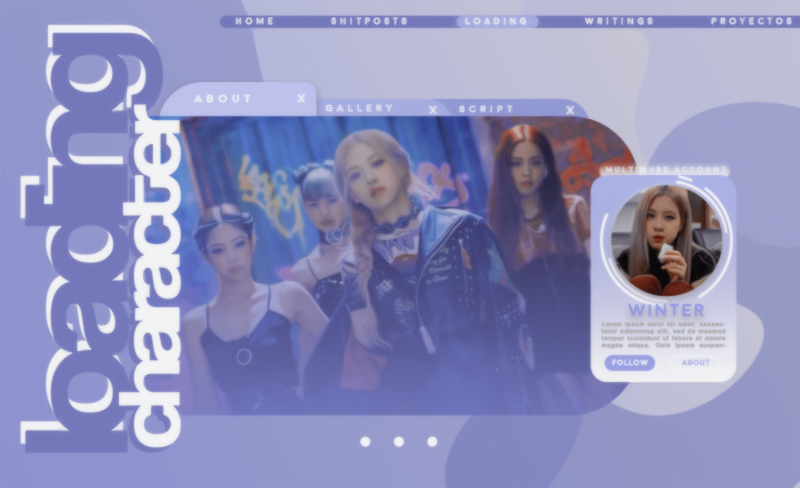 002 Loading Character Template By Xrseniq by xrseniq on DeviantArt