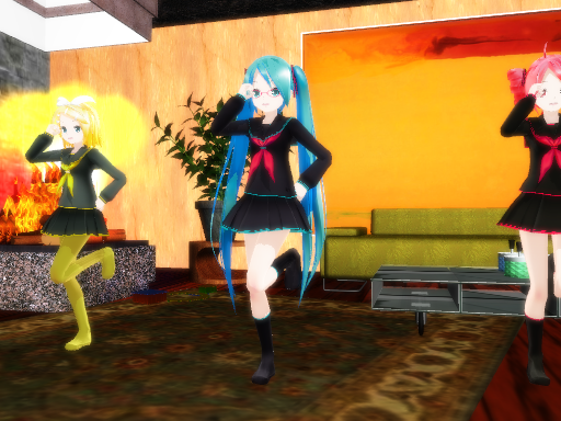 MMD Chocolate Disco by NokomisMoonDreamer on DeviantArt