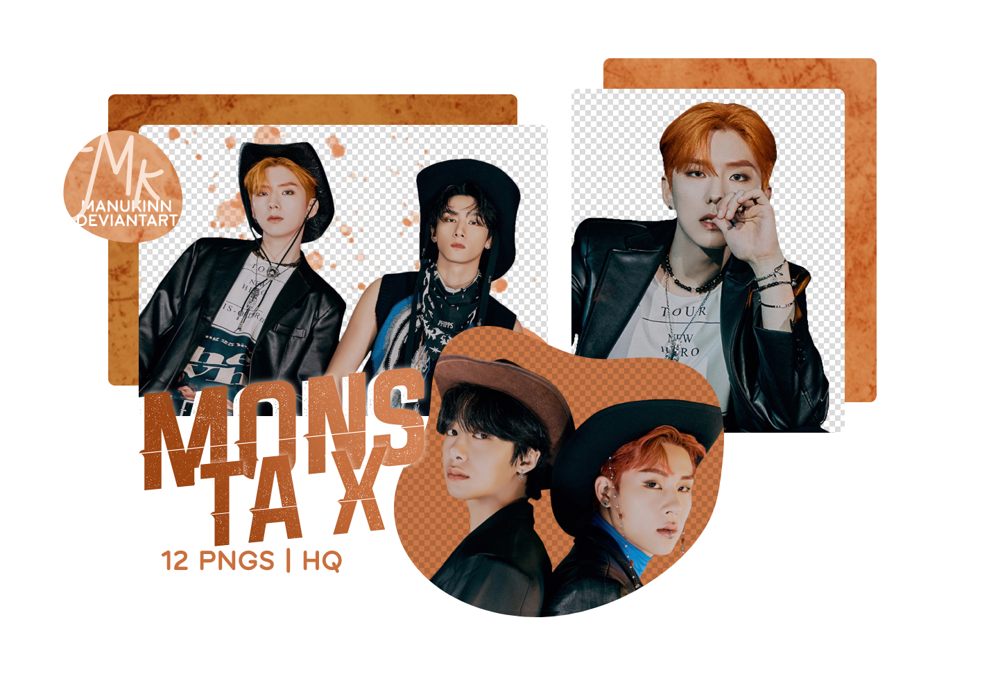 PACK PNG: Monsta X (No limit) by ManuKinn on DeviantArt