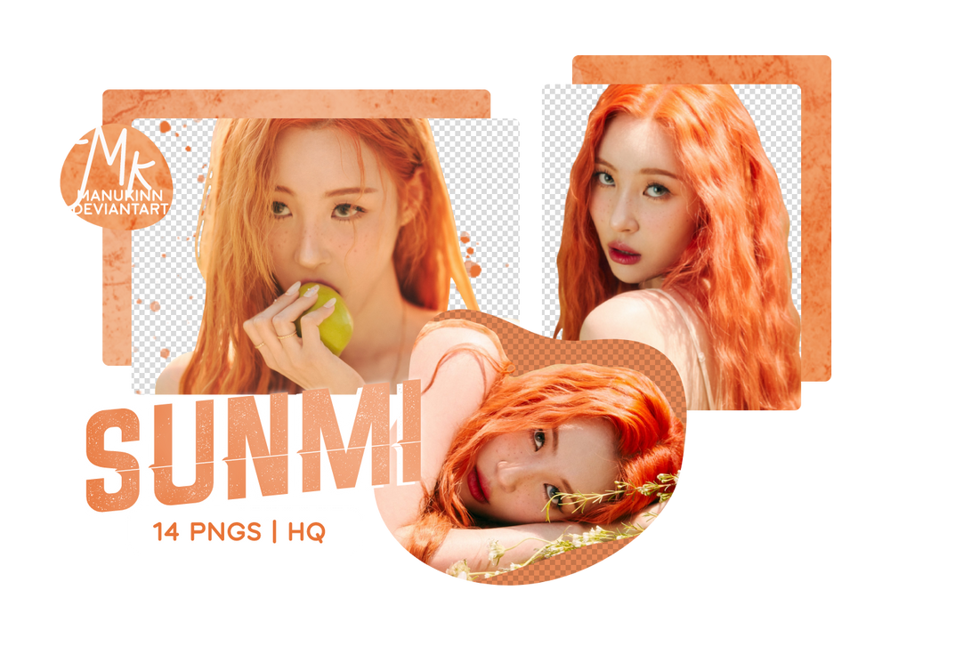 PACK PNG: Sunmi (Heart Burn) by ManuKinn on DeviantArt