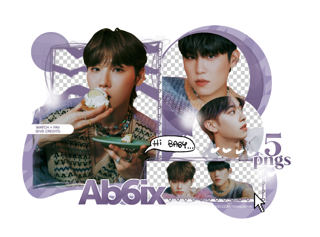 PACK PNG: AB6IX (TAKE A CHANCE) by ManuKinn on DeviantArt