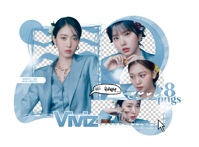 PACK PNG: Viviz (VarioUS) by ManuKinn on DeviantArt