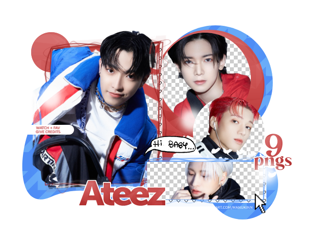 PACK PNG: Ateez (Limitless) by ManuKinn on DeviantArt