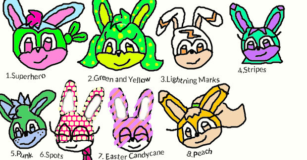 Sonic Easter Bunny 2 points each (7 left) by sweetheart1012 on DeviantArt Sonic Easter Bunny 2 points each (7 left) by sweetheart1012 on DeviantArt