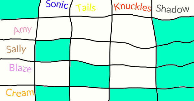 Sonic Shipping chart adopts by sweetheart1012 on DeviantArt